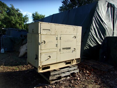 MILITARY SURPLUS GENERATOR MEP 804A 15 KW ENGINE CT 40 ISUZU NOT ...
