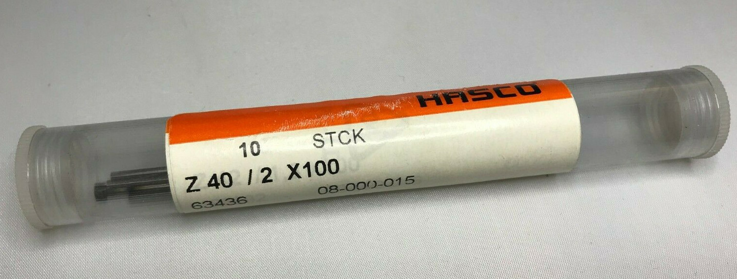 1 Stück Hasco Auswerferstifte Z40 / 2 x 100 mm aus OVP | eBay.de