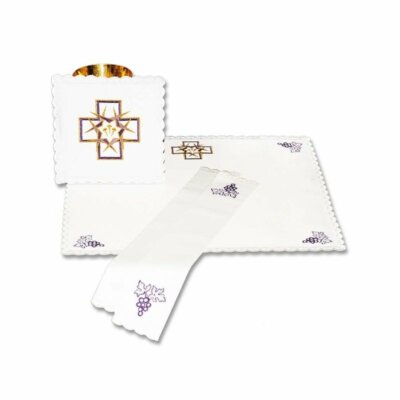 Altar linen "Lent" Pall Corporal Purificator Lavabo towel Vestment ...