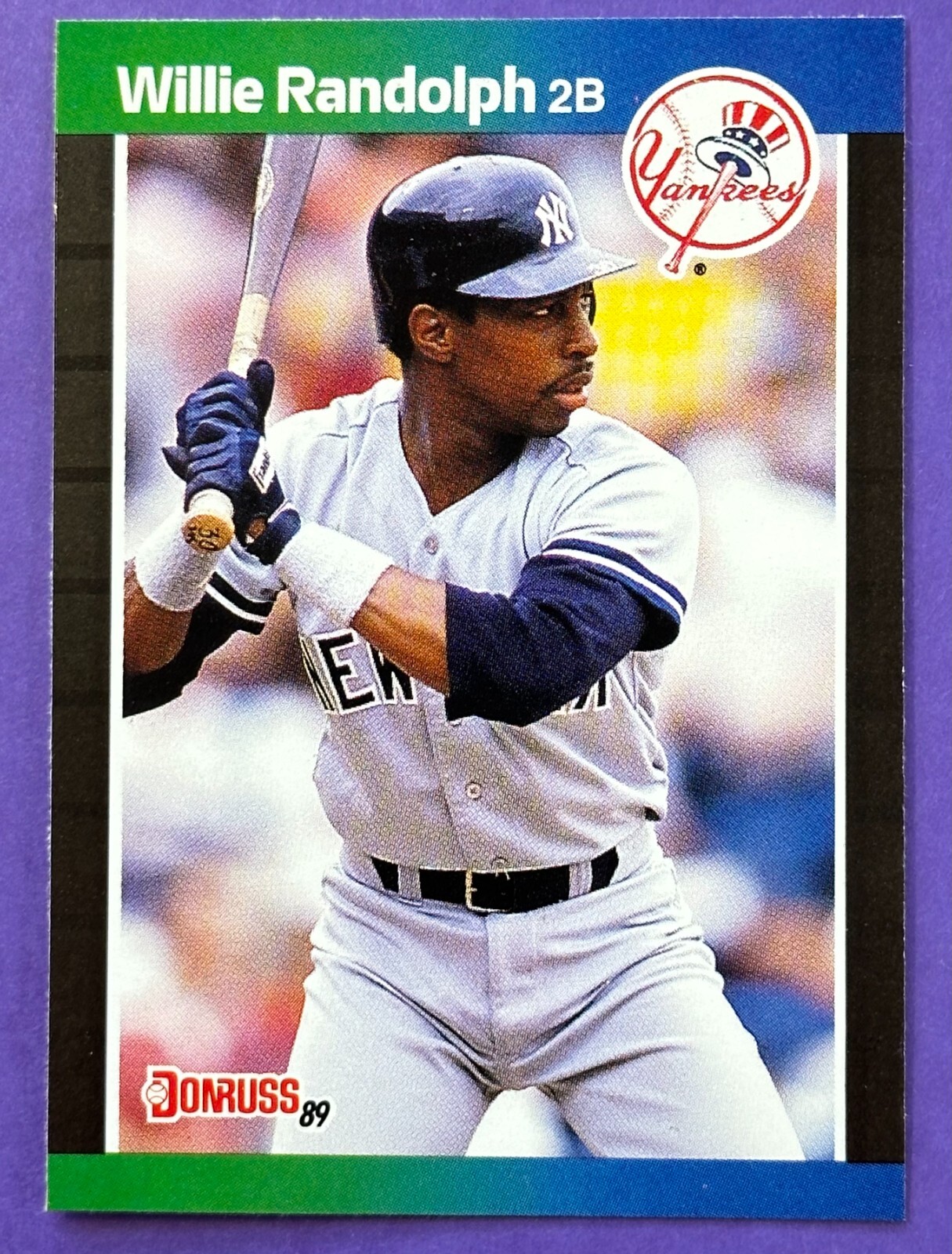 1989 Donruss Willie Randolph #395 New York Yankees (6x All-Star/Silver ...