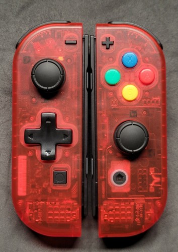 Custom Nintendo Switch Joy Con Controller! Watermelon Red Nintendo 64 ...