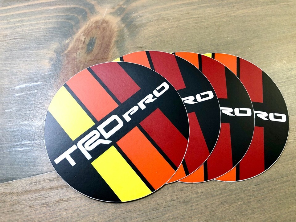 Toyota TRD Pro 4Runner Sticker Decal Stripes Retro 4 Runner Tacoma FJ ...