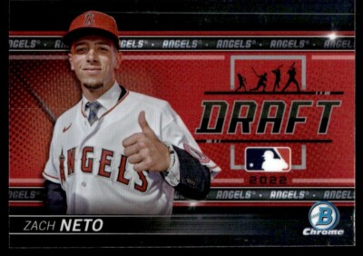 2022 Bowman Draft Baseball Night Zach Neto Rookie G26 Angels #BDN-3 | eBay