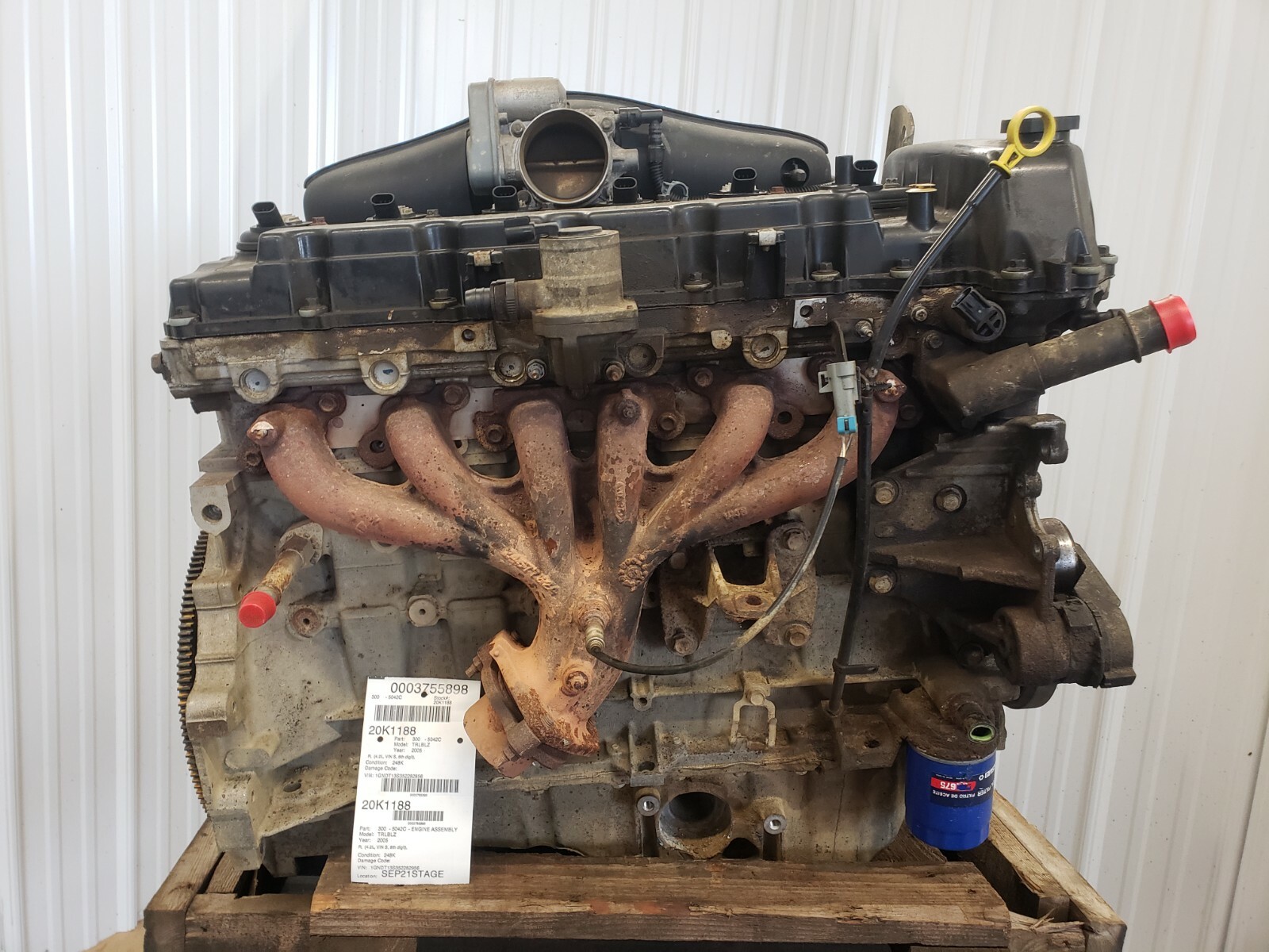 2005 TRAILBLAZER 4.2 ENGINE MOTOR 248,083 MILES NO CORE CHARGE | eBay