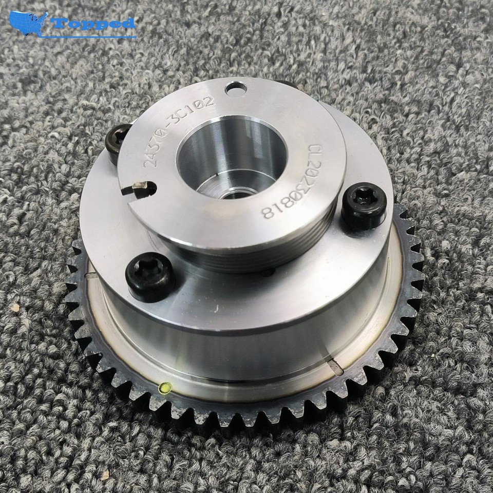 24350-3C113 CVVT Camshaft Gear 4Pcs for 24370-3C102 Hyundai 3.3L 3.8L ...