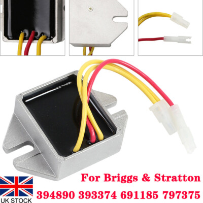 Voltage Regulator Rectifier For Briggs& Stratton 394890 393374 691185 ...