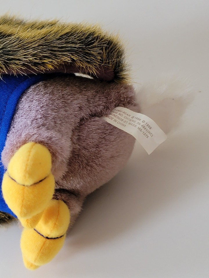 Post Office Stuffed Animal 1999 Eagle Plush Toy USPS Logo Bear & CFC ...