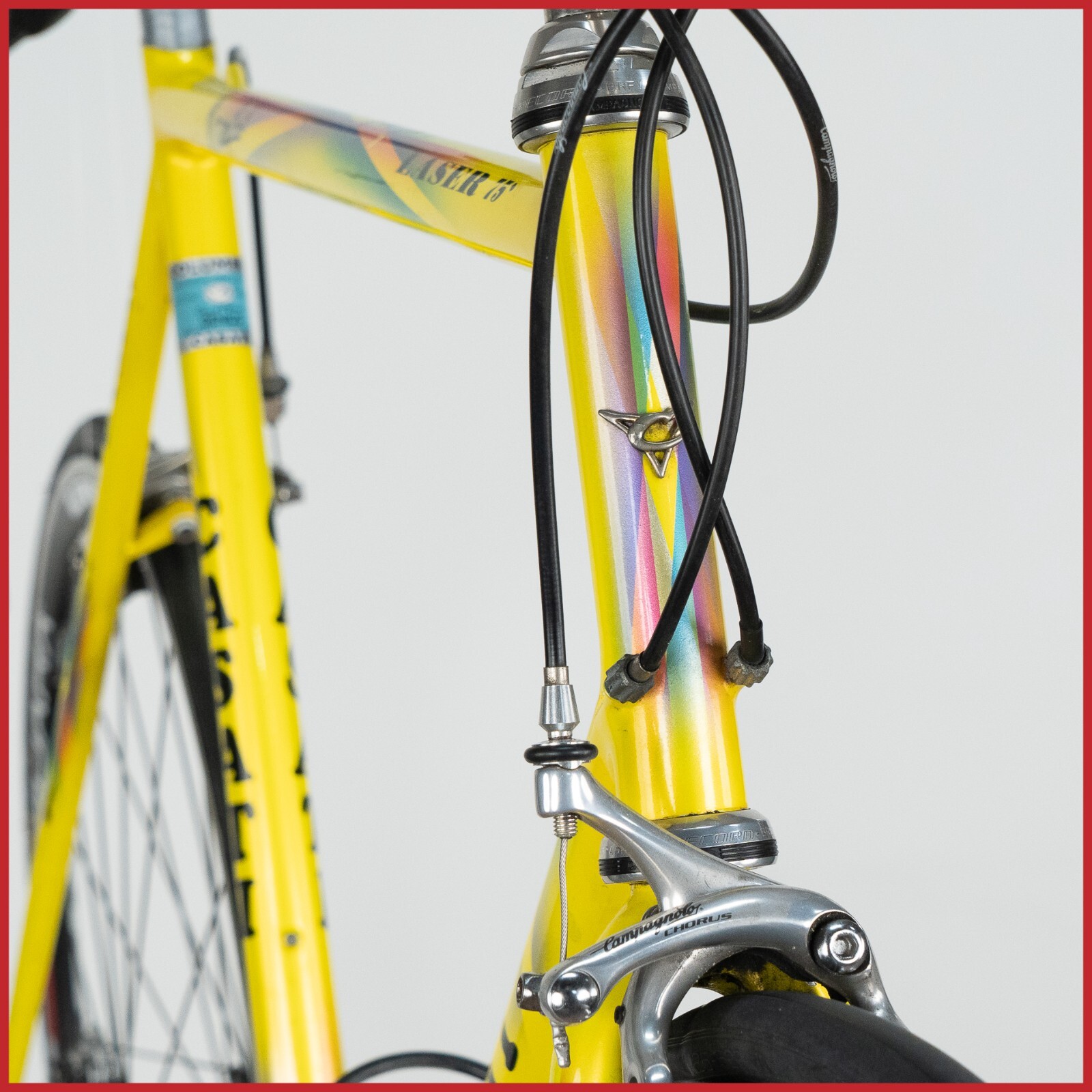 CASATI LASER 75 STEEL VINTAGE OLD CAMPAGNOLO CHORUS RECORD COLUMBUS ...