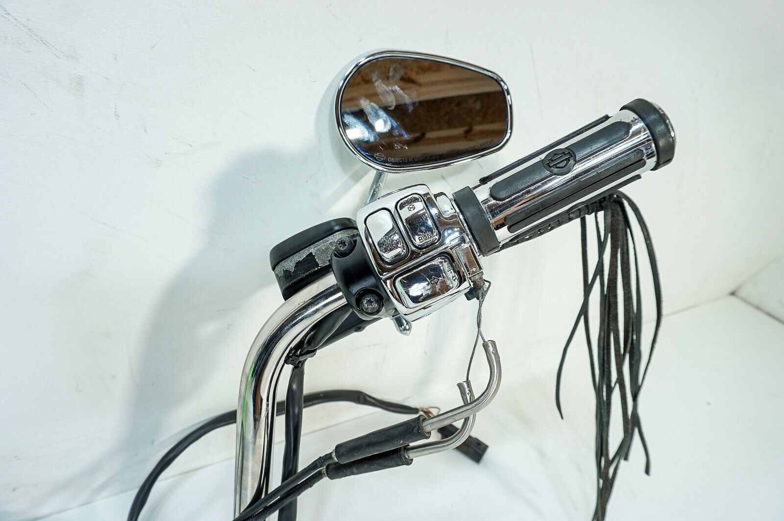 07 Harley Heritage Softail Classic OEM Handlebars Left Right Switches ...