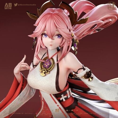 ABsinthe Studio Genshin Impact Yae Miko 1/6 Scale Resin Statue Pre ...