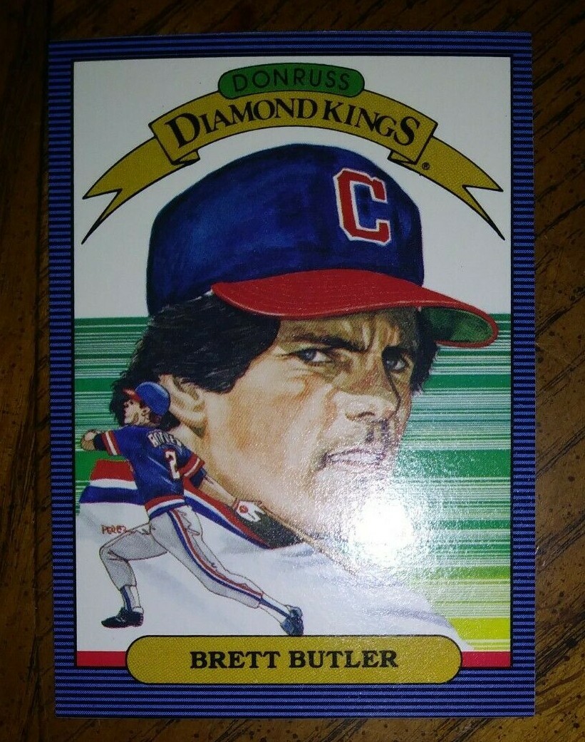 1986 - Leaf - Donruss '86 - Diamond Kings - Brett Butler - Card # 12 | eBay