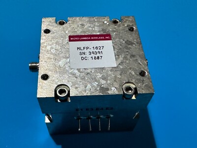 Filters - Yig Filter