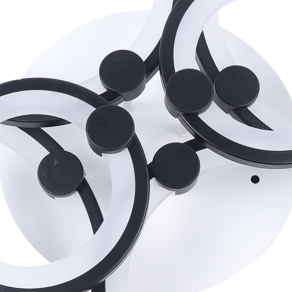 6 Heads Modern LED Chandelier Acrylic Pendant Lamp Ceiling Light ...