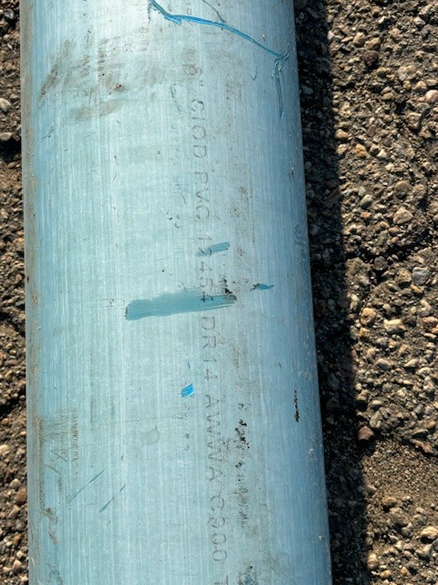 PVC Pipe - 6" x 20' - DR14 - Conduit, Plumbing, Plastic Pipe, Drainage ...