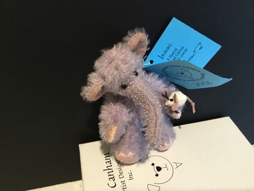 Deb Canham’s Miniature Elephant “Isaac” Holding Tiny Mouse LE | eBay