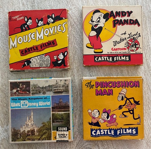 Vintage 8mm films: PINCUSHION MAN, Andy Panda, Mouse Movies & Disney ...