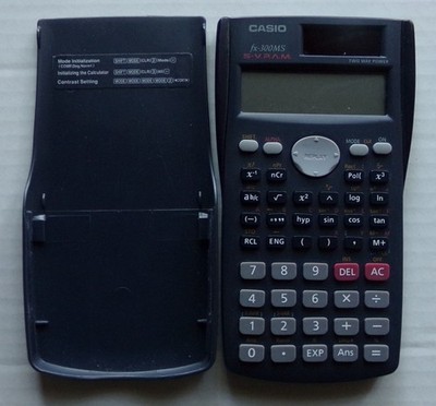 CASIO fx-300MS S-V.P.A.M. Scientific Calculator with cover Two Way ...