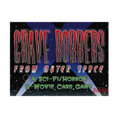 Z-Man Card Game Grave Robbers I - Grave Robbers From Outer Space Box ...