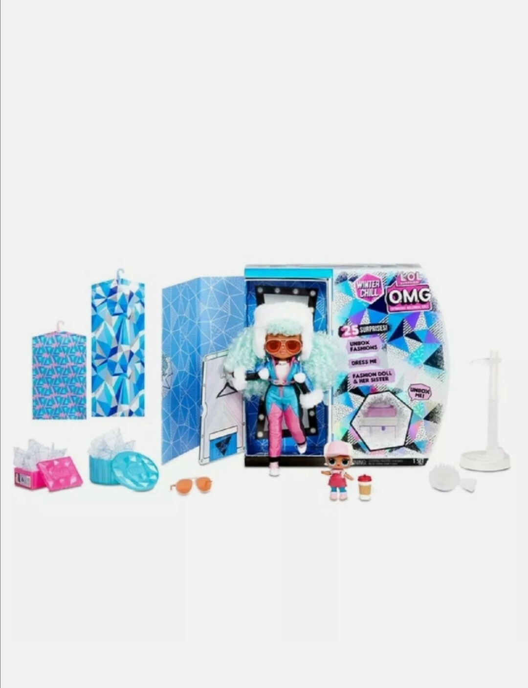 LOL Surprise Doll OMG Winter Chill Icy Gurl And Brrr B.B Doll | eBay