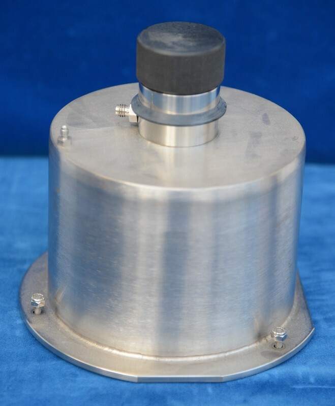 Stainless steel instrument reagent reservoir with inlet and outlet (1.8 ...