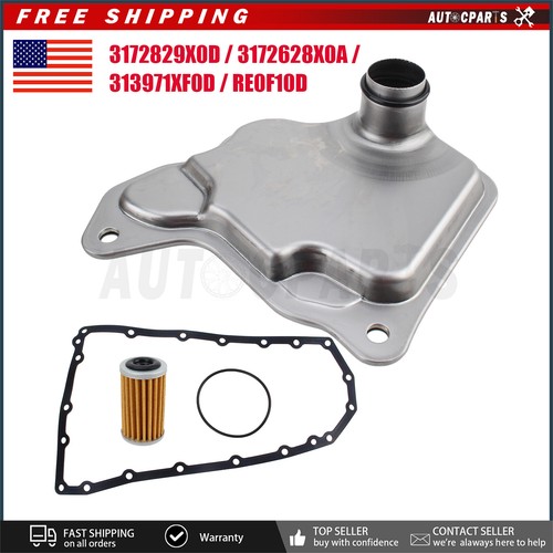 For 2016-2020 Nissan Transmission Oil Filter +GASKET 31728-29X0D 31726 ...