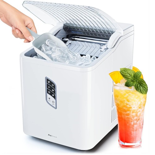 Pro Breeze Counter Top Electric Ice Cube Maker Machine Digital Controls ...
