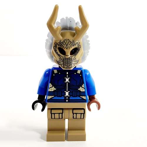 Lego Erik Killmonger Minifigure Marvel Super Heroes Black Panther 76100 ...