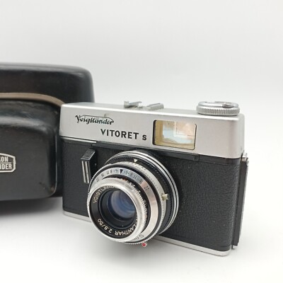 Voightlander Vitoret Viewfinder 35mm Film Camera/ Lanthar 2.8/50 mm ...