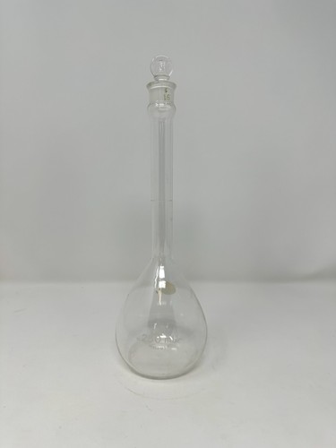 CORNING PYREX Glass Class A 250mL TC Volumetric Flask w/ #16 Stopper ...
