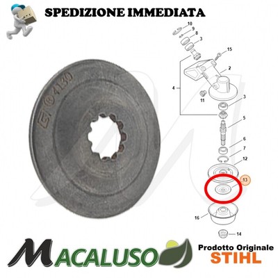 Ghiera inferiore decespugliatori Stihl FS250 FS130 FR450 41307131600 ...