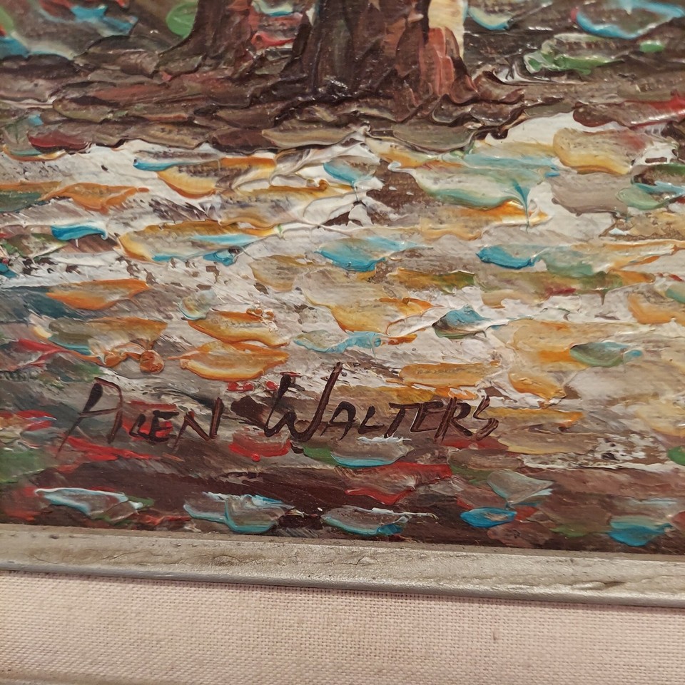 Alen Walters Oil on Canvas | eBay