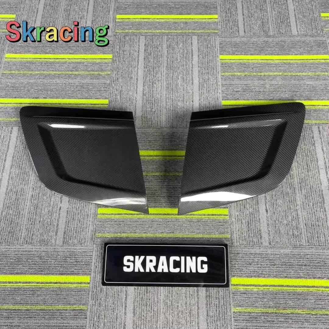 For 2020-2023 Audi R8 V10 Dry Carbon Fiber Door Fenders Side Blade ...