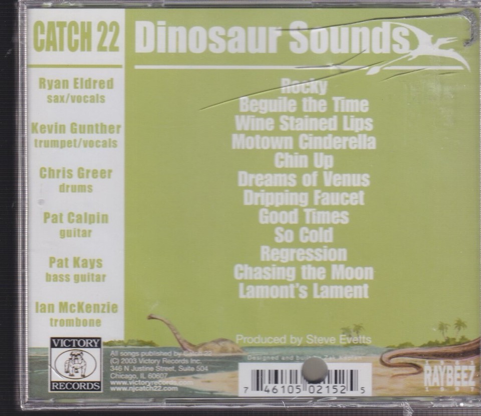catch twenty two dinosaur sounds cd sealed | eBay