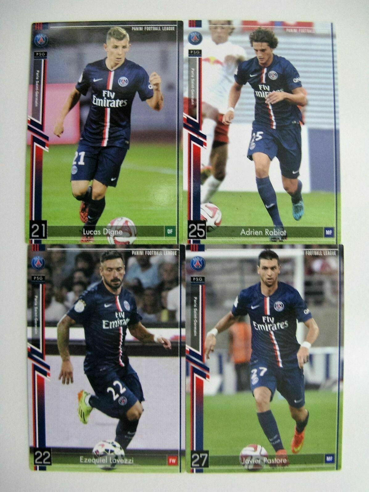 Panini Football League PFL Base PSG | eBay