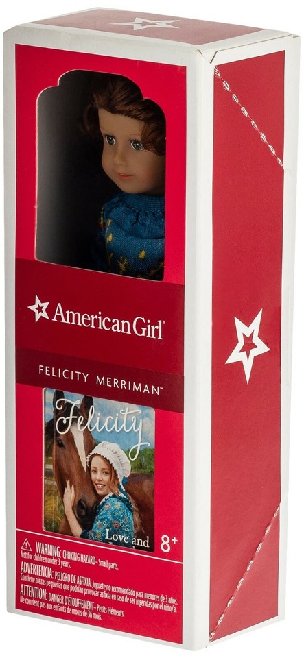 American Girl Felicity Merriman MINI 6.5" Doll MINI Book New In Box ...