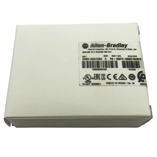Allen Bradley 2080-IQ4OB4 /A Micro800 8 Point Digital Combo(Source ...