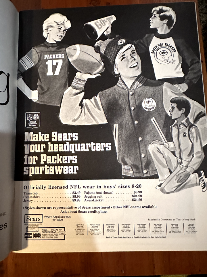 1980 Pro! Game Day NFL Program Magazine Vikings vs Packers | eBay