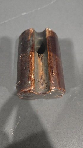 Vintage GUY WIRE small brown Ceramic/Johnny Balls Electrical INSULATOR ...