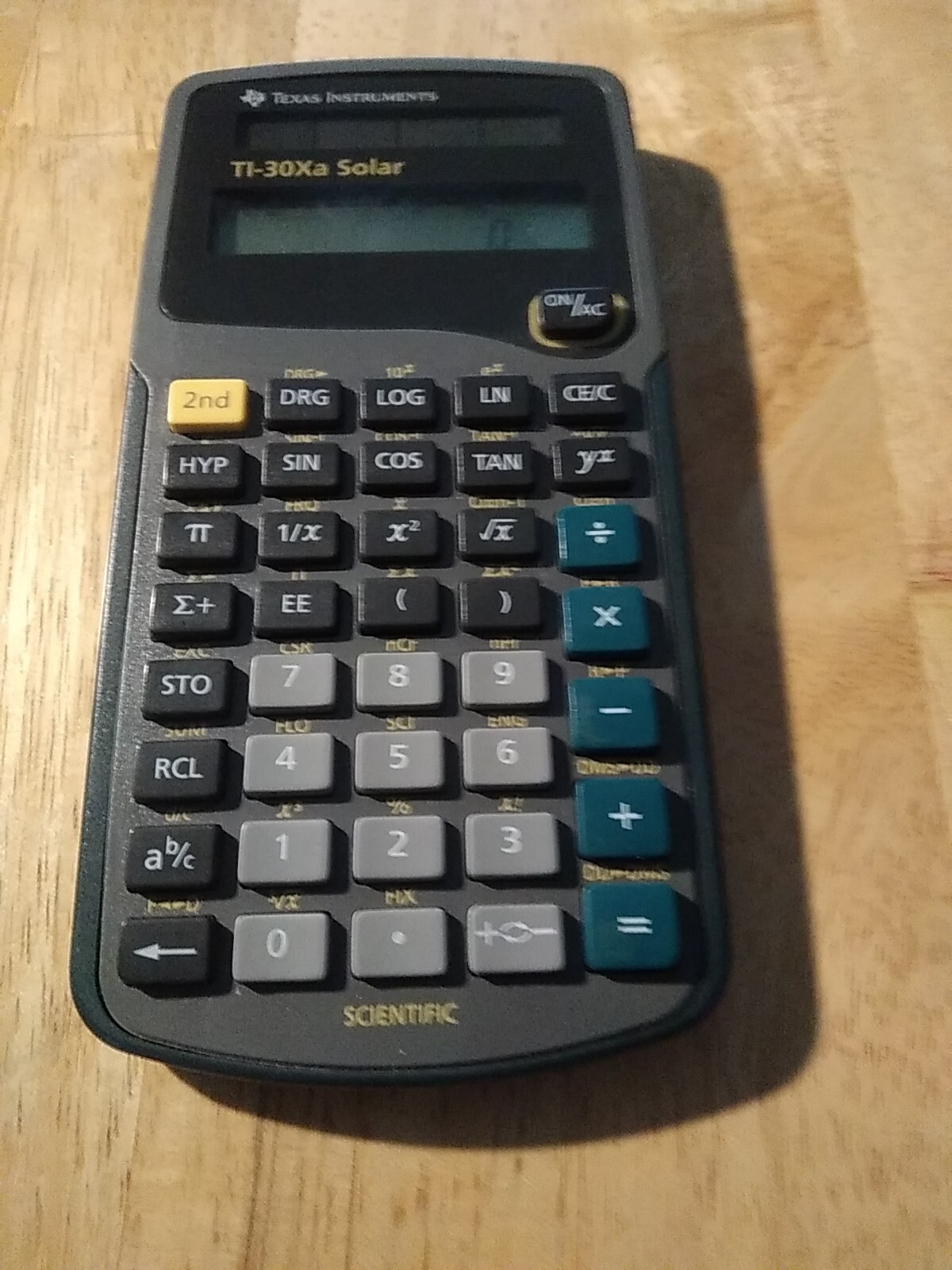 TEXAS INSTRUMENTS TI-30Xa Solar CALCULATOR | eBay