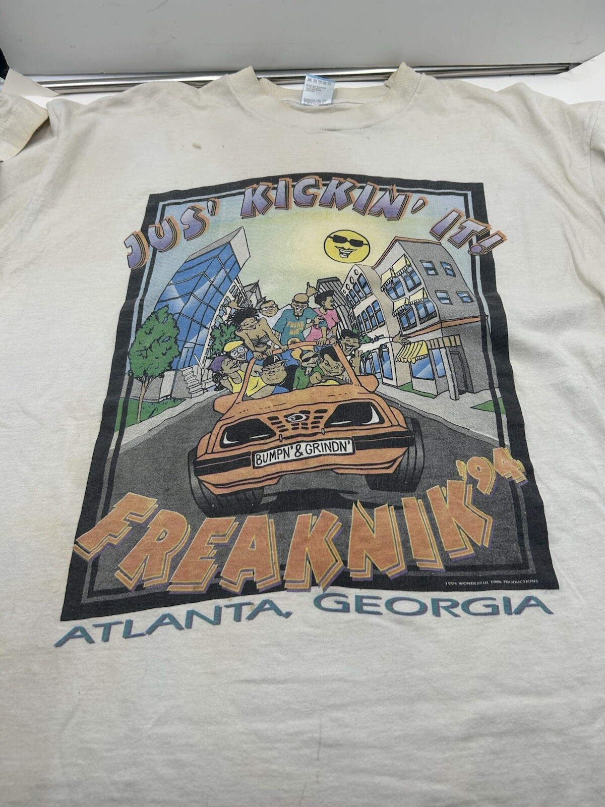 Vintage 1994 Atlanta Freaknik T Shirt Size XL Rap Hip… - Gem