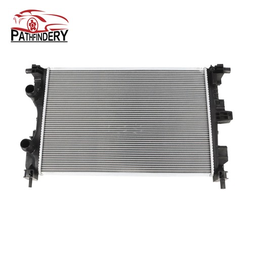 Aluminum Radiator For 2017 2018 2019 2021 2022 Jeep Compass w/o Oil ...