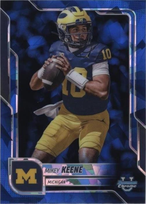 2025 Bowman University Chrome Sapphire Edition - Mikey Keene #184 (RC ...
