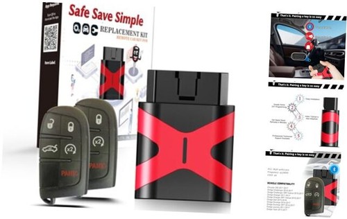 2 Programmable Key fob Scanner Tool, Easy DIY Programmer Kit ...