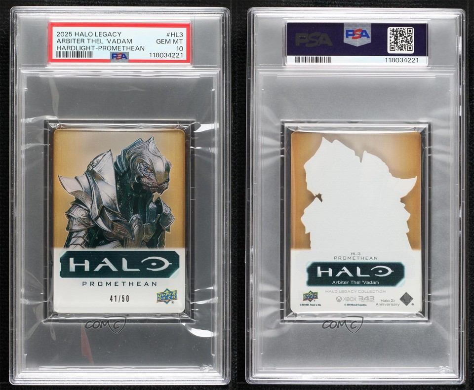 2024 Halo Legacy Collection Promethean /50 Arbiter Thel 'Vadam #HL-3 ...
