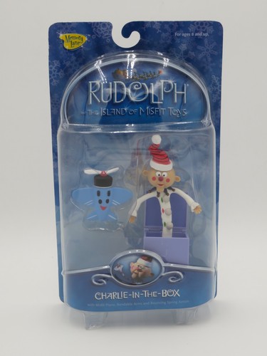 NEW in BOX 2002 Rudolph the Red Nosed Reindeer - Charlie in the Box ...
