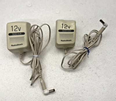 2 Radio Shack 12 Volt 1500mA Power Adapter Type 273-1773 | eBay