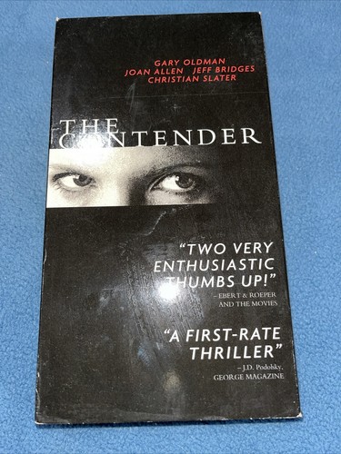 The Contender VHS, 2001 DreamWorks Home Entertainment Blockbuster ...