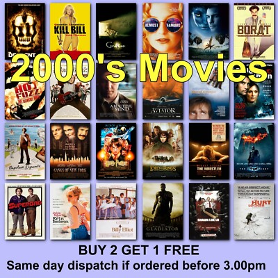 Poster Classic Movie Posters 2000s Film Poster Films HD Borderless ...