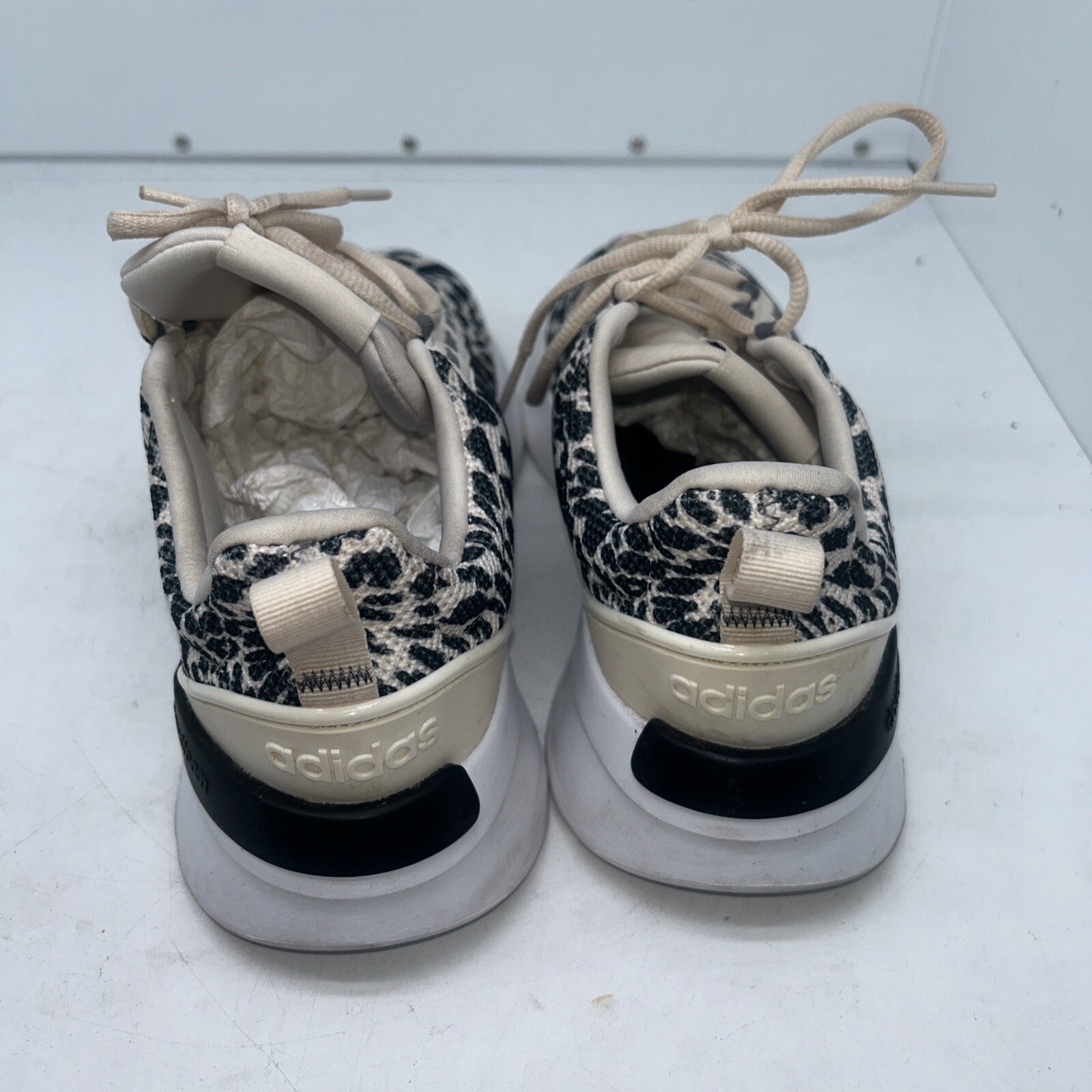 Adidas Women's Swift Run 22 Leopard Print Running Sho… - Gem