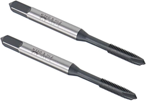 M3 X 0.5 Spiral Point Threading Tap, H2 Tolerance High Speed Steel TICN ...